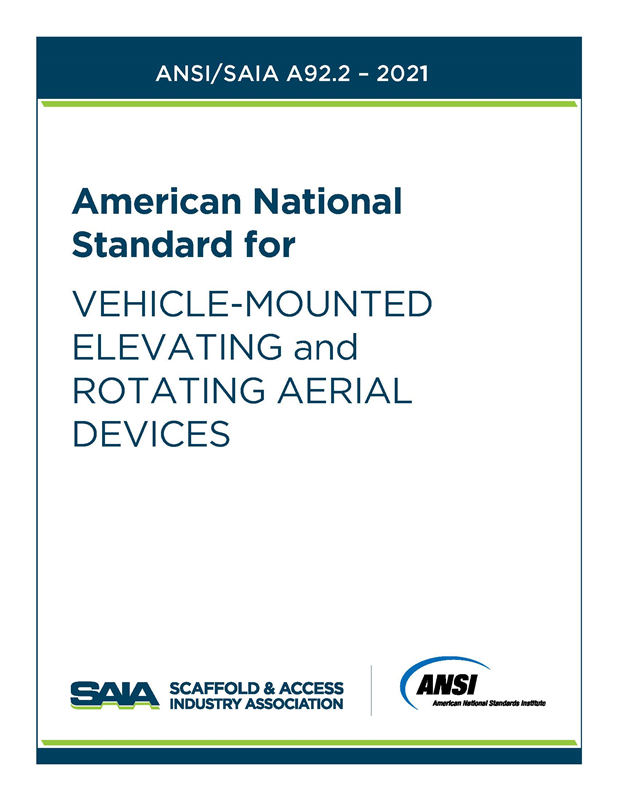 ANSI/SAIA A92.2-2021 - DIGITAL DOWNLOAD